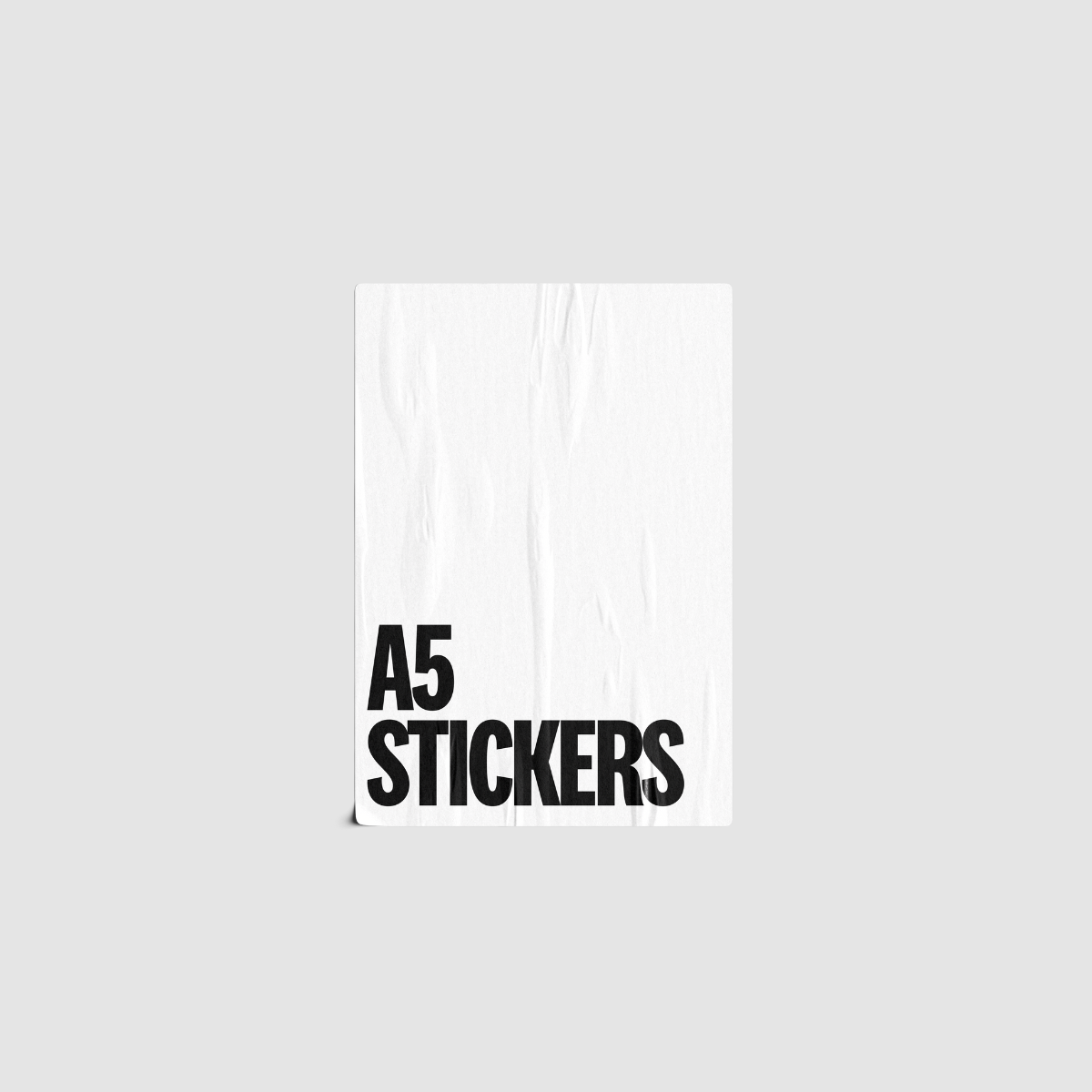 A5 Stickers — The Print Company