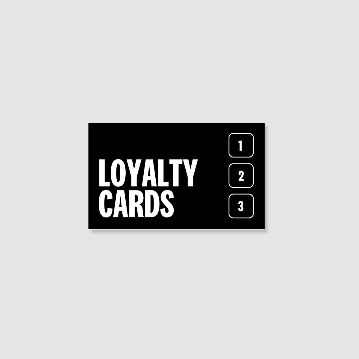 Loyalty Cards — The Print Company