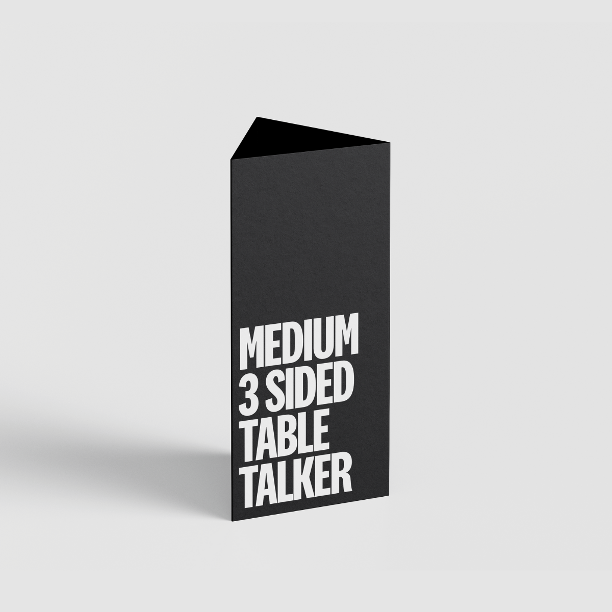 Medium 3 Sided Table Talker — The Print Company