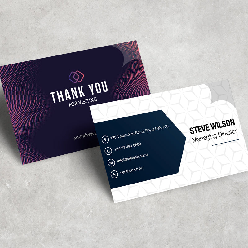 Gloss Sticker Business Card — The Print Company
