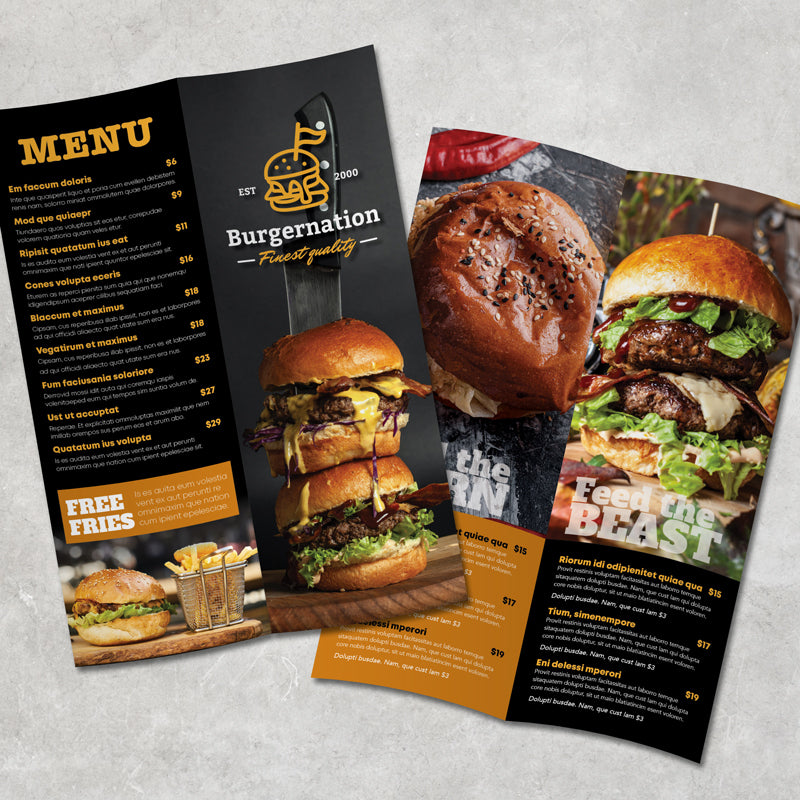 A4 Strip Brochure - 4 Page — The Print Company